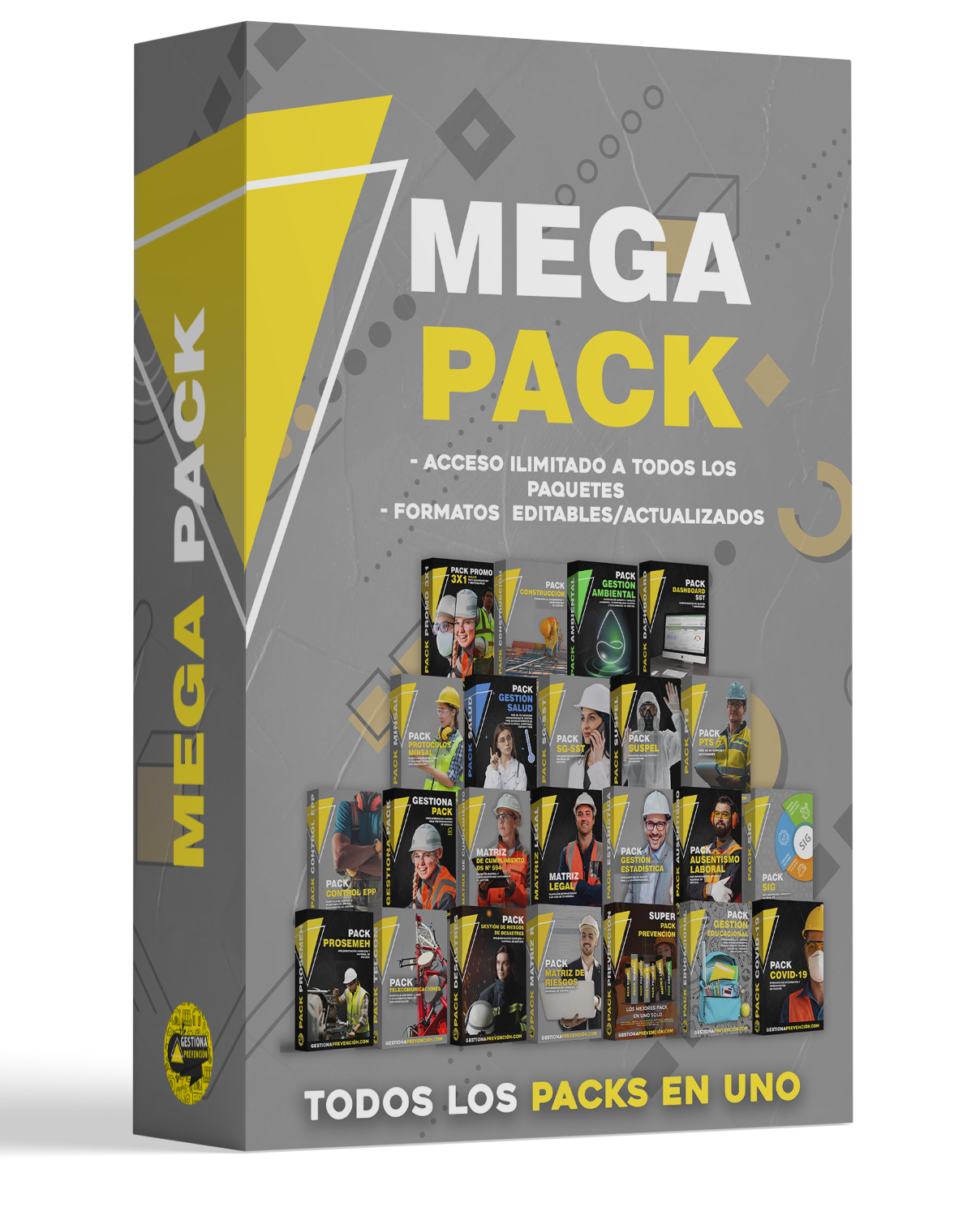 MEGAPACK (TODOS LOS PACK) – Gestiona Prevención